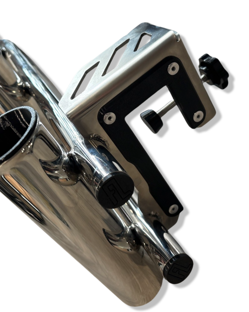 Stainless Steel Hook On Rod Coaming Rack | First Light Fabrication