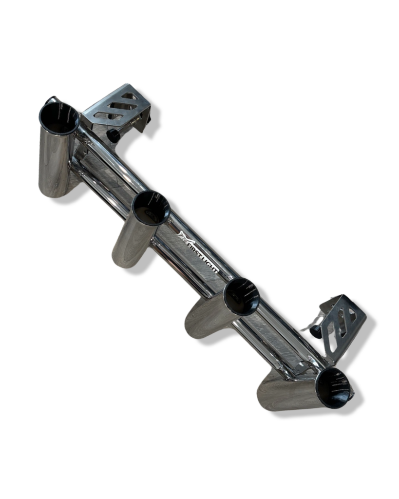 Stainless Steel Hook On Rod Coaming Rack | First Light Fabrication