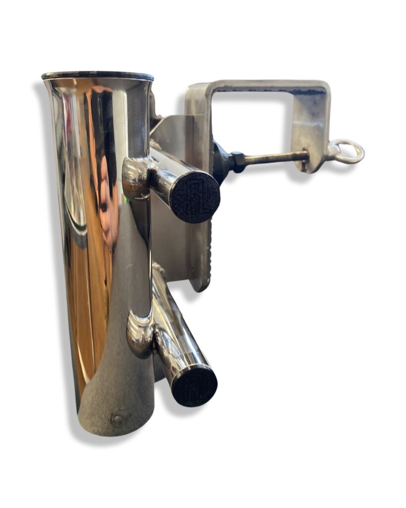 Stainless Steel Hook On Rod Coaming Rack | First Light Fabrication