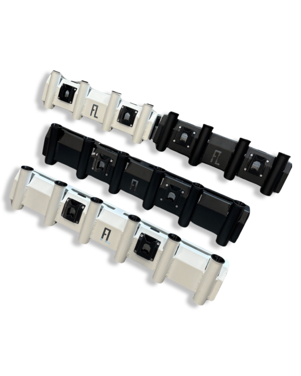 Aluminium Coaming Rack Rod Holder | First Light Fabrication